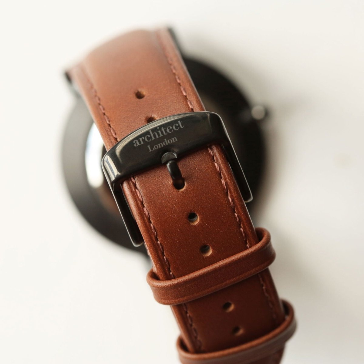 Buy Contactless Payment Watch - Men's Minimalist, Walnut Strap, Modern ...