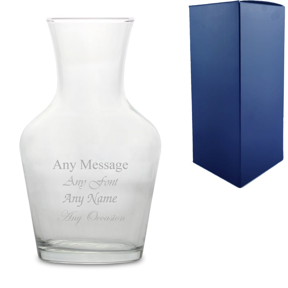 Buy Engraved 1 Litre A Vin Carafe or Vase from £11.07 - Gifts Finder