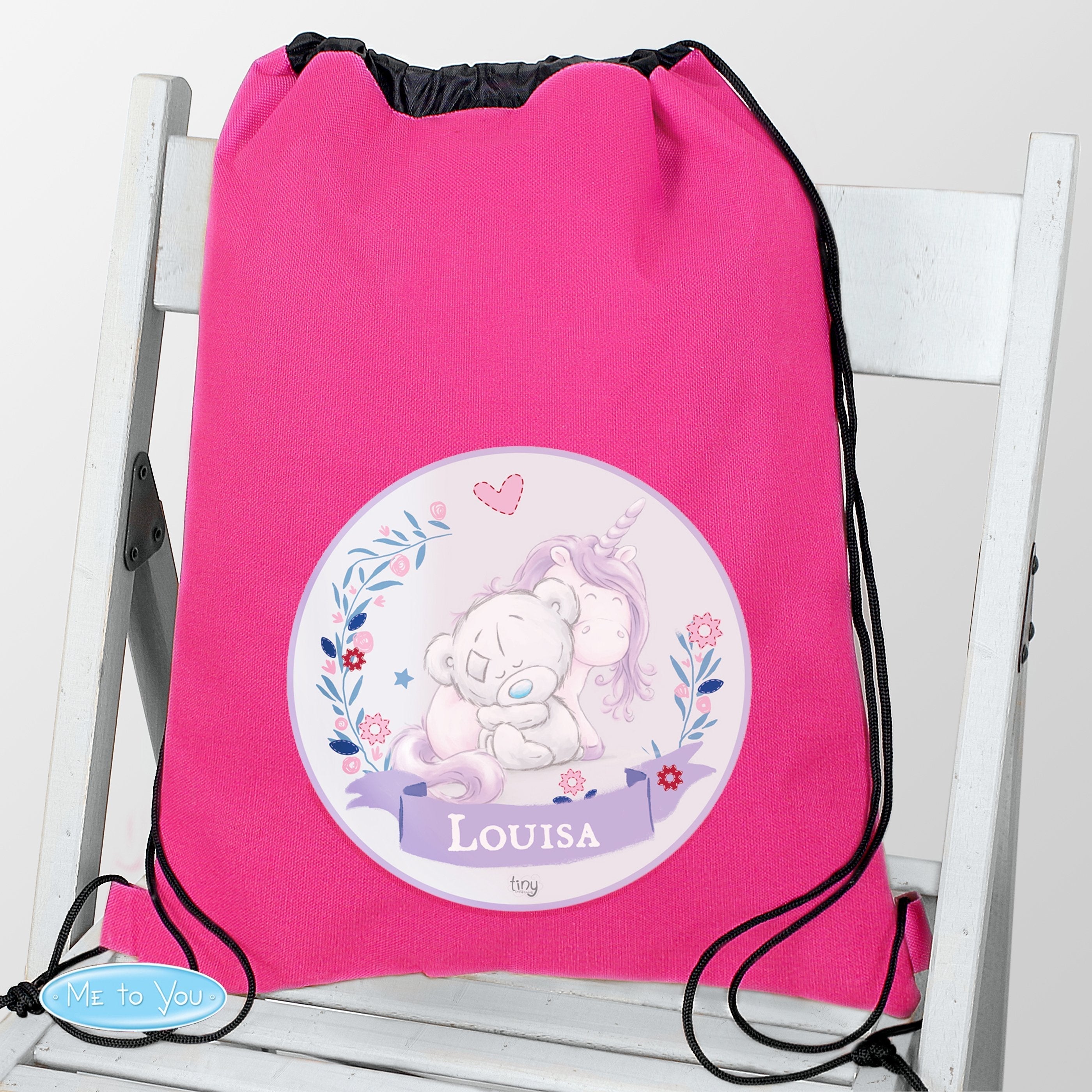 Buy Personalised Tiny Tatty Teddy Unicorn Swim & School Bag from £16.99 ...